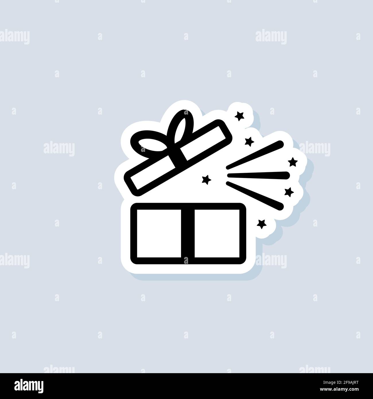 Gift sticker hi-res stock photography and images - Alamy