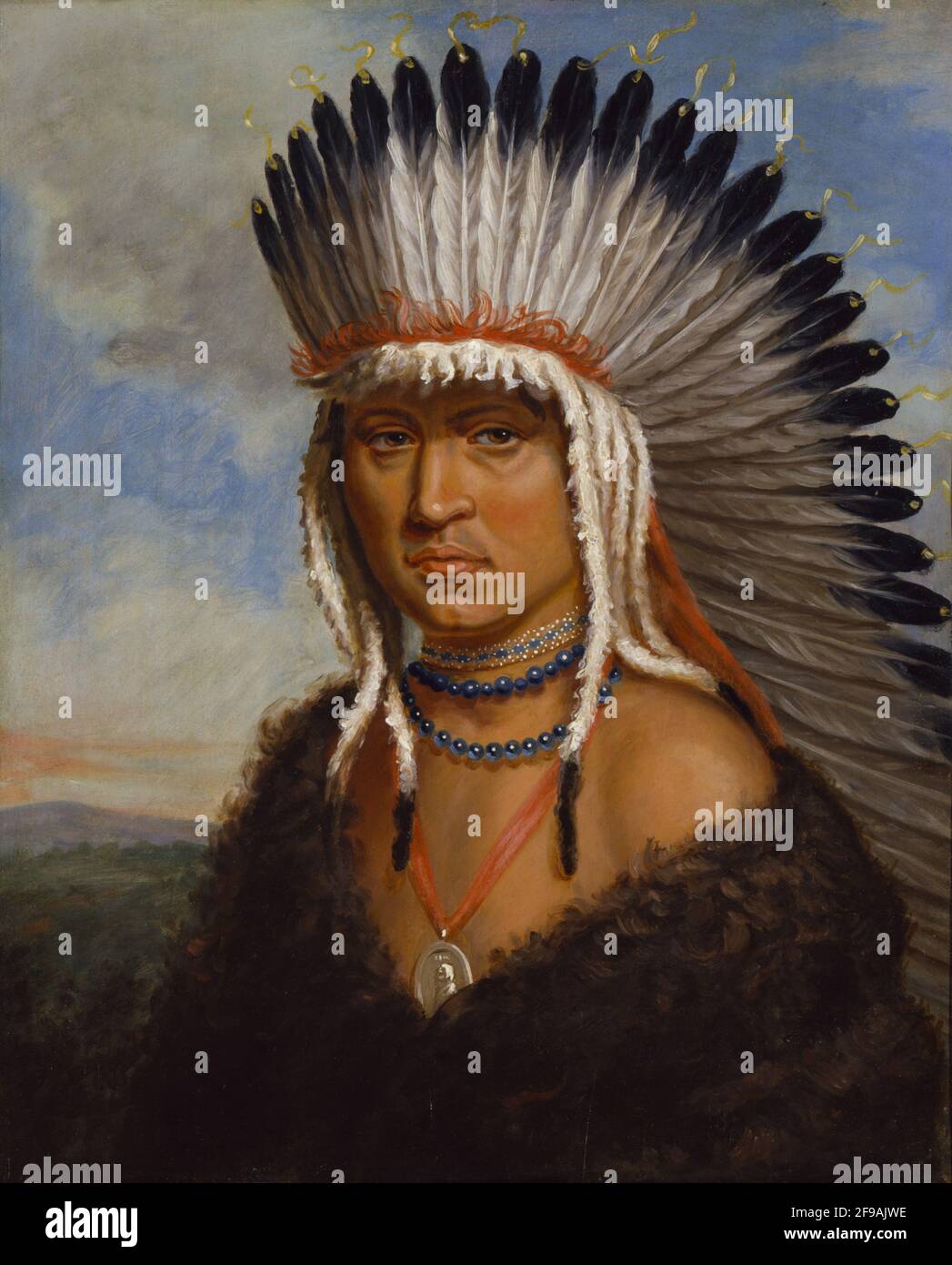 Pawnee indian chief hi-res stock photography and images - Alamy