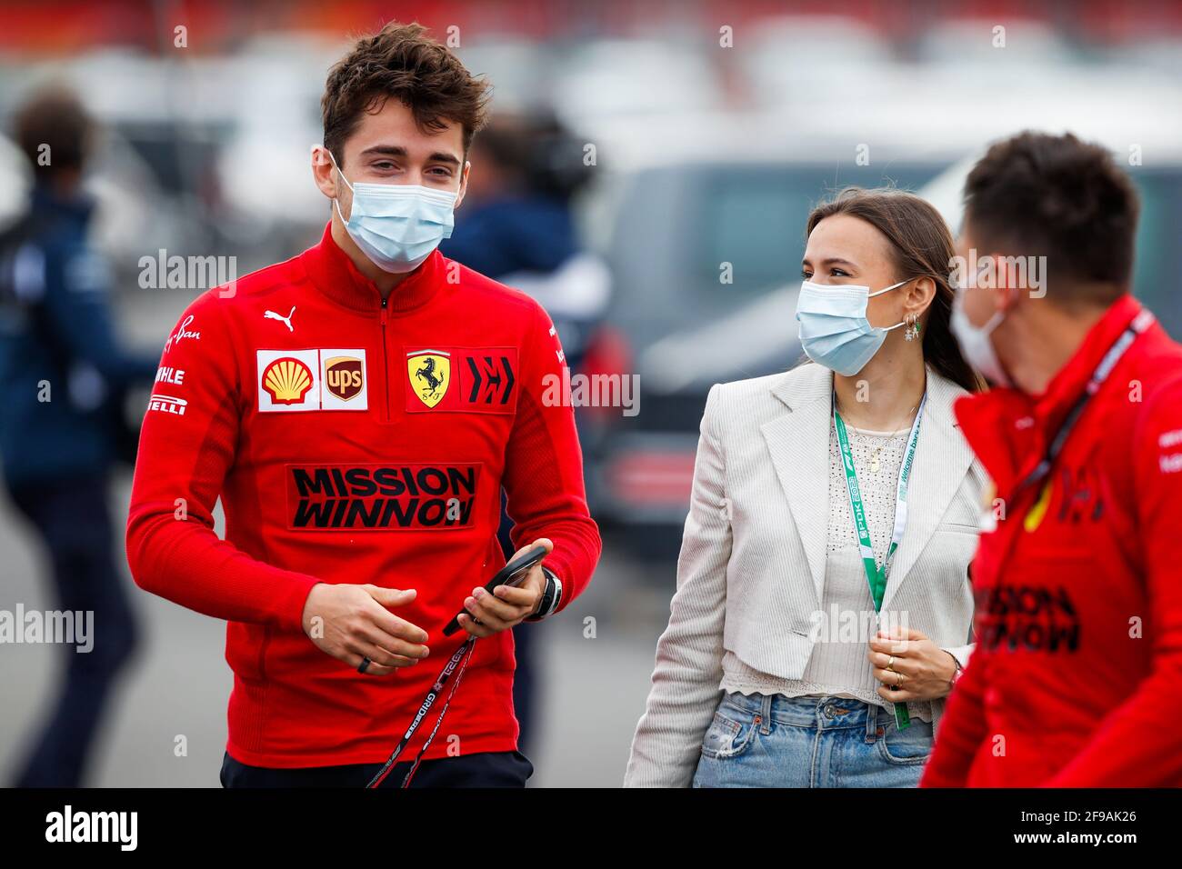Imola, Italy. 17th Apr, 2021. LECLERC Charles (mco), Scuderia Ferrari ...