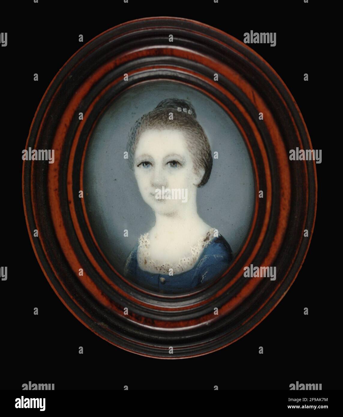 Portrait of a Lady, ca. 1760 Stock Photo - Alamy