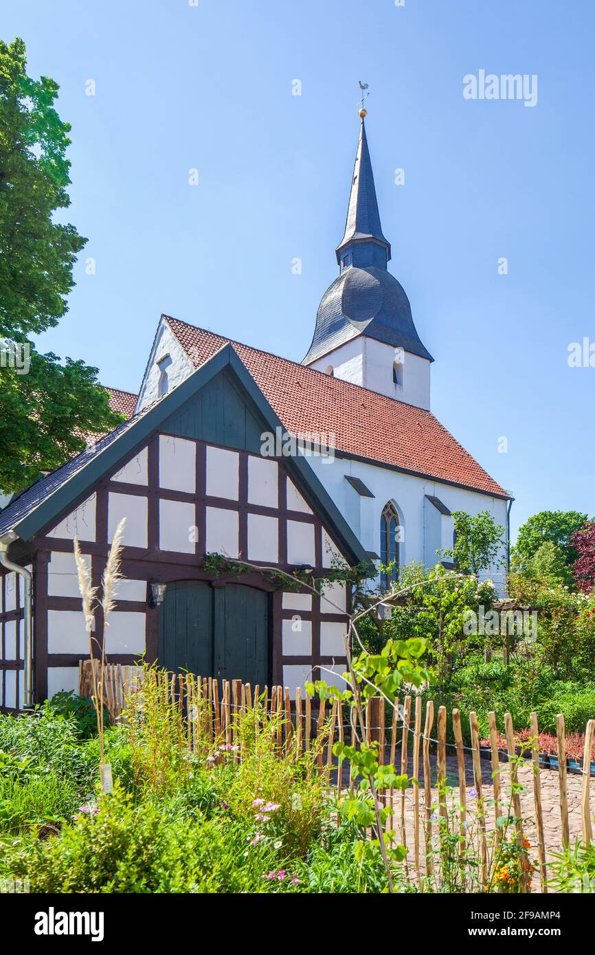 Church, Stemwede-Levern, municipality of Stemwede, North Rhine ...