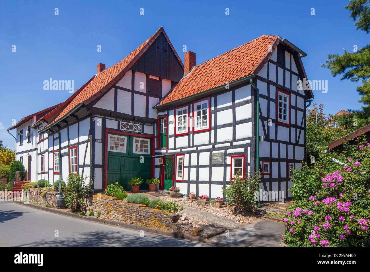 Church, Stemwede-Levern, municipality of Stemwede, North Rhine ...