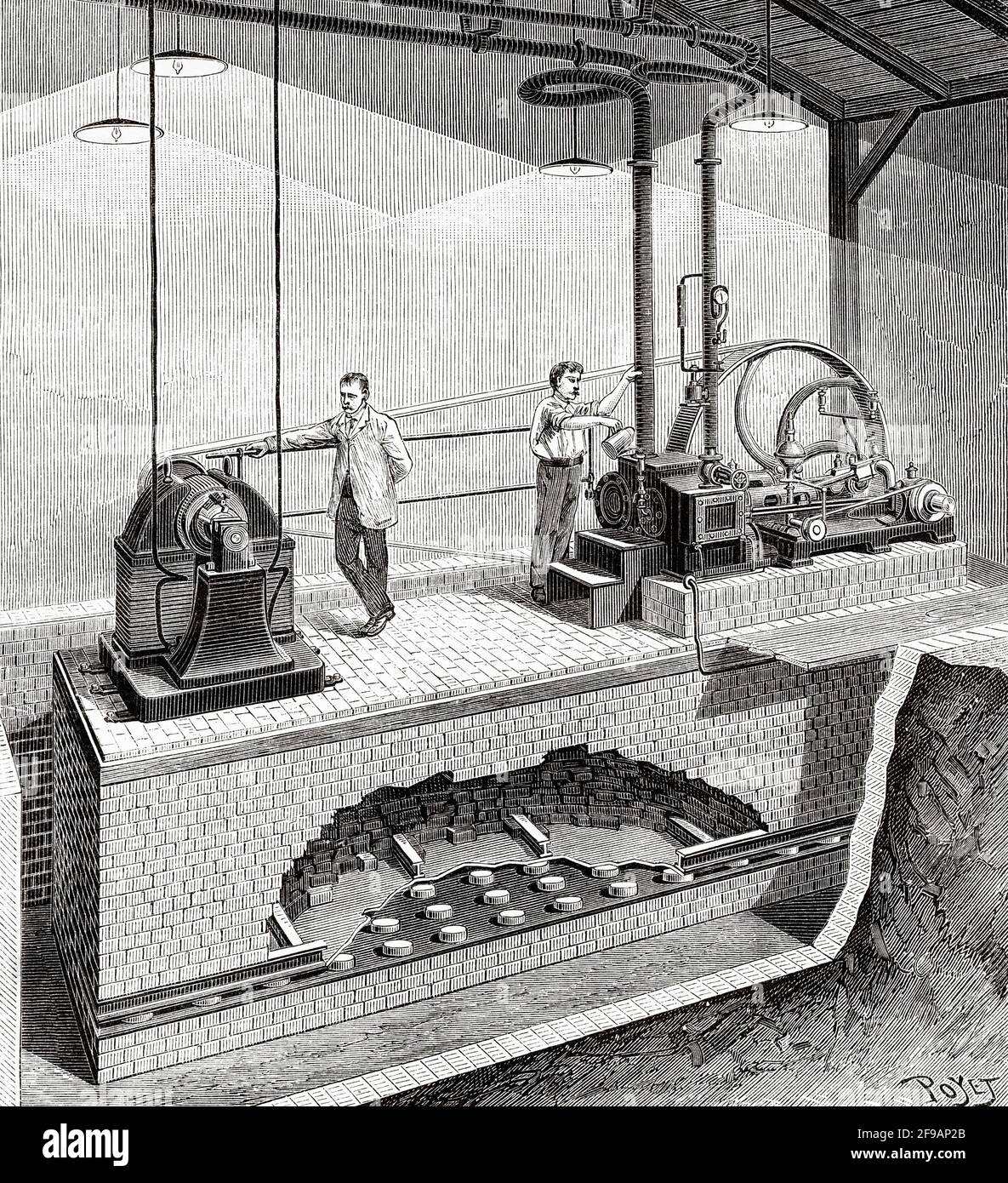 Industrial plant 19th century hi-res stock photography and images - Alamy