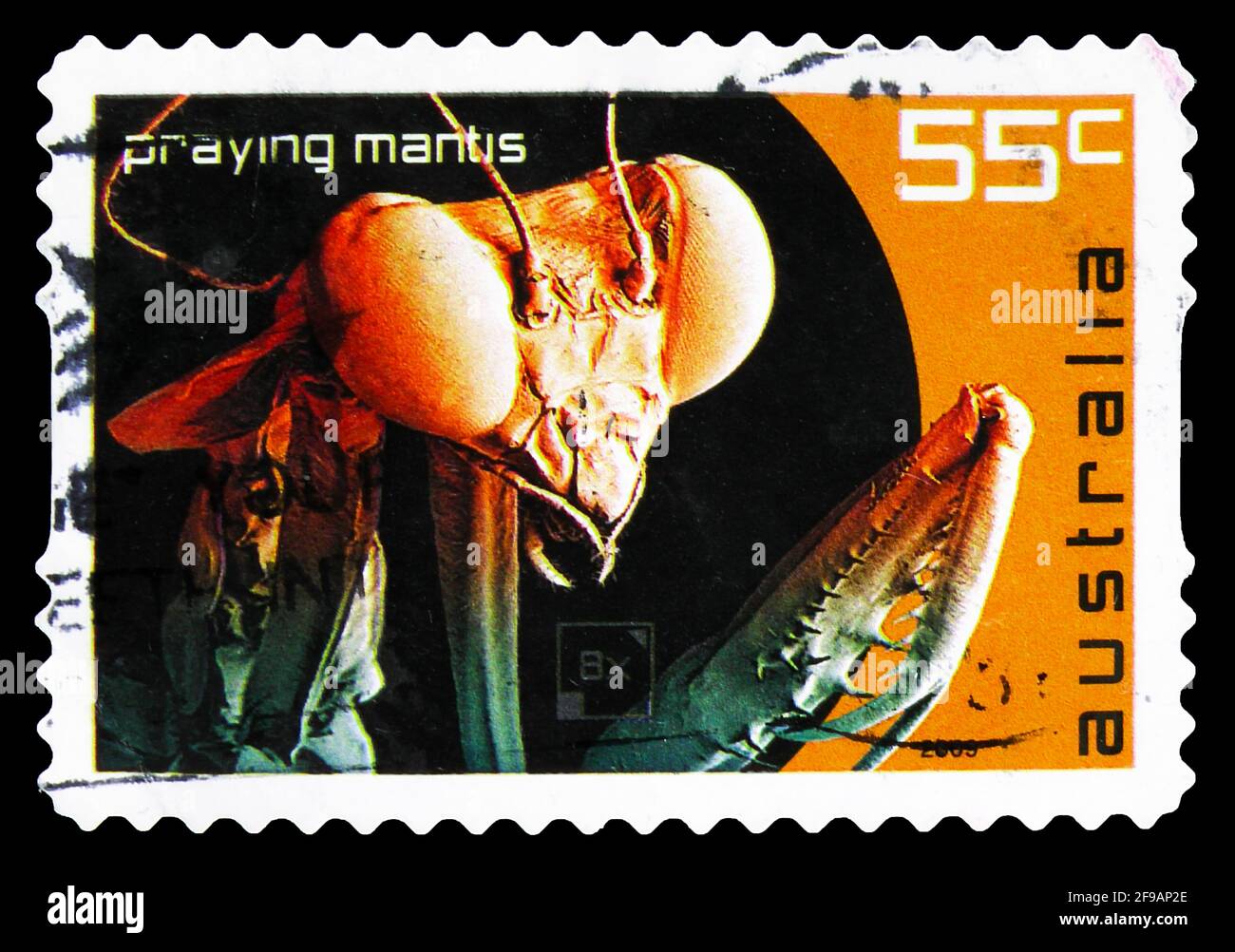 MOSCOW, RUSSIA - SEPTEMBER 22, 2019: Postage stamp printed in Australia ...