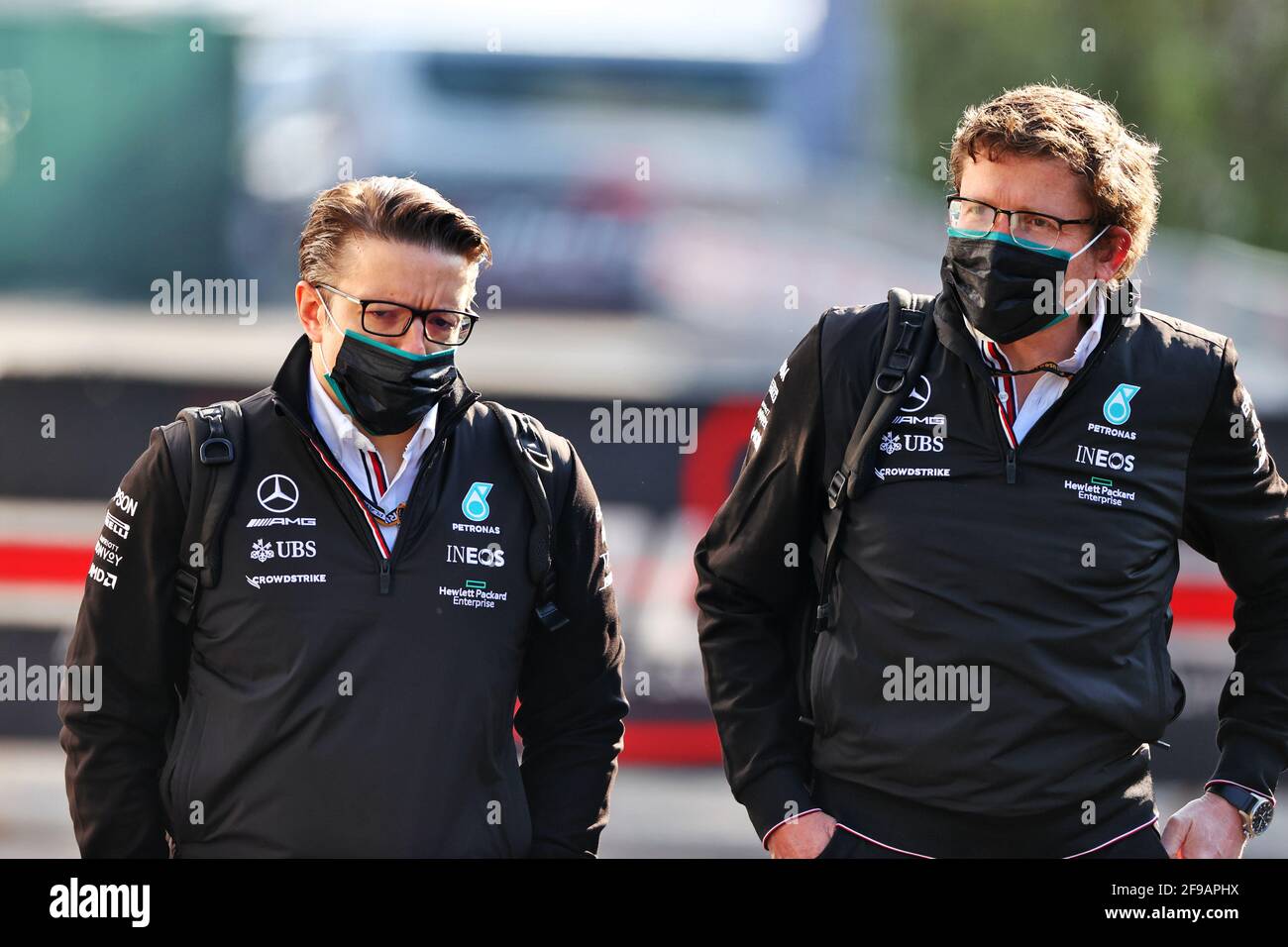 Mercedes amg f1 race engineer simon cole hi-res stock photography and ...