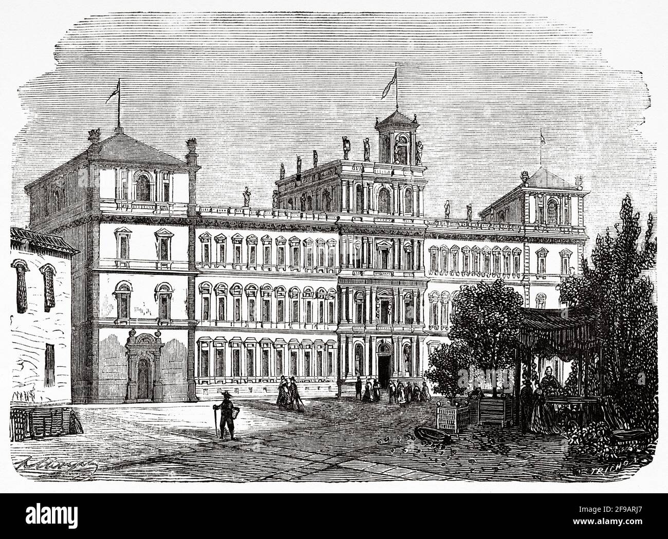 Late baroque architecture Cut Out Stock Images & Pictures - Alamy