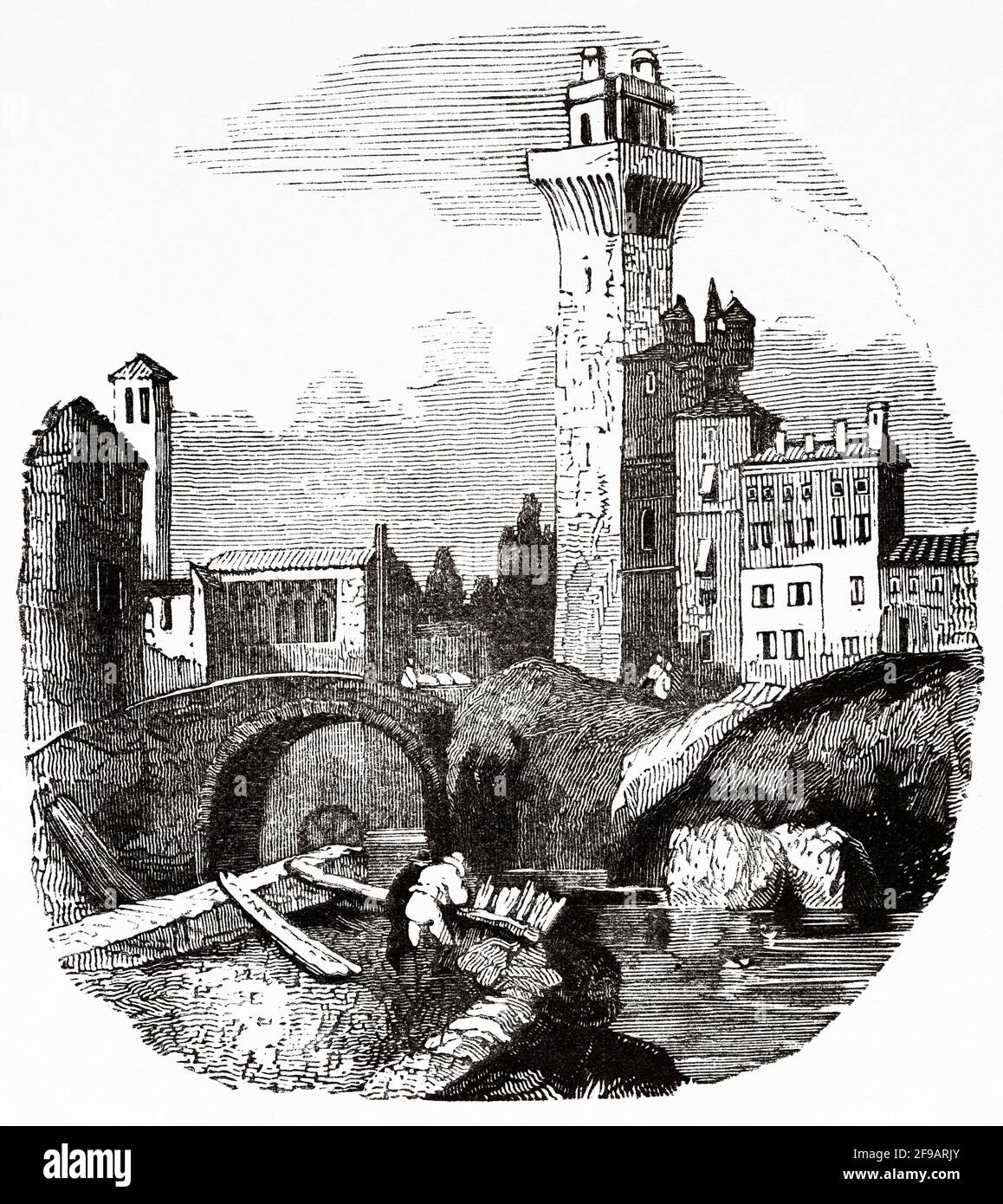 Fortified town 18th century Cut Out Stock Images & Pictures - Alamy