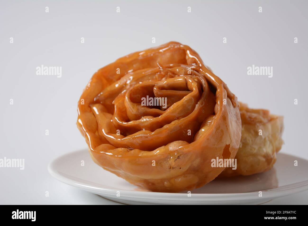 Fresh baked chebakia for ramadan. Chebakia moroccan pastries. Made of ...