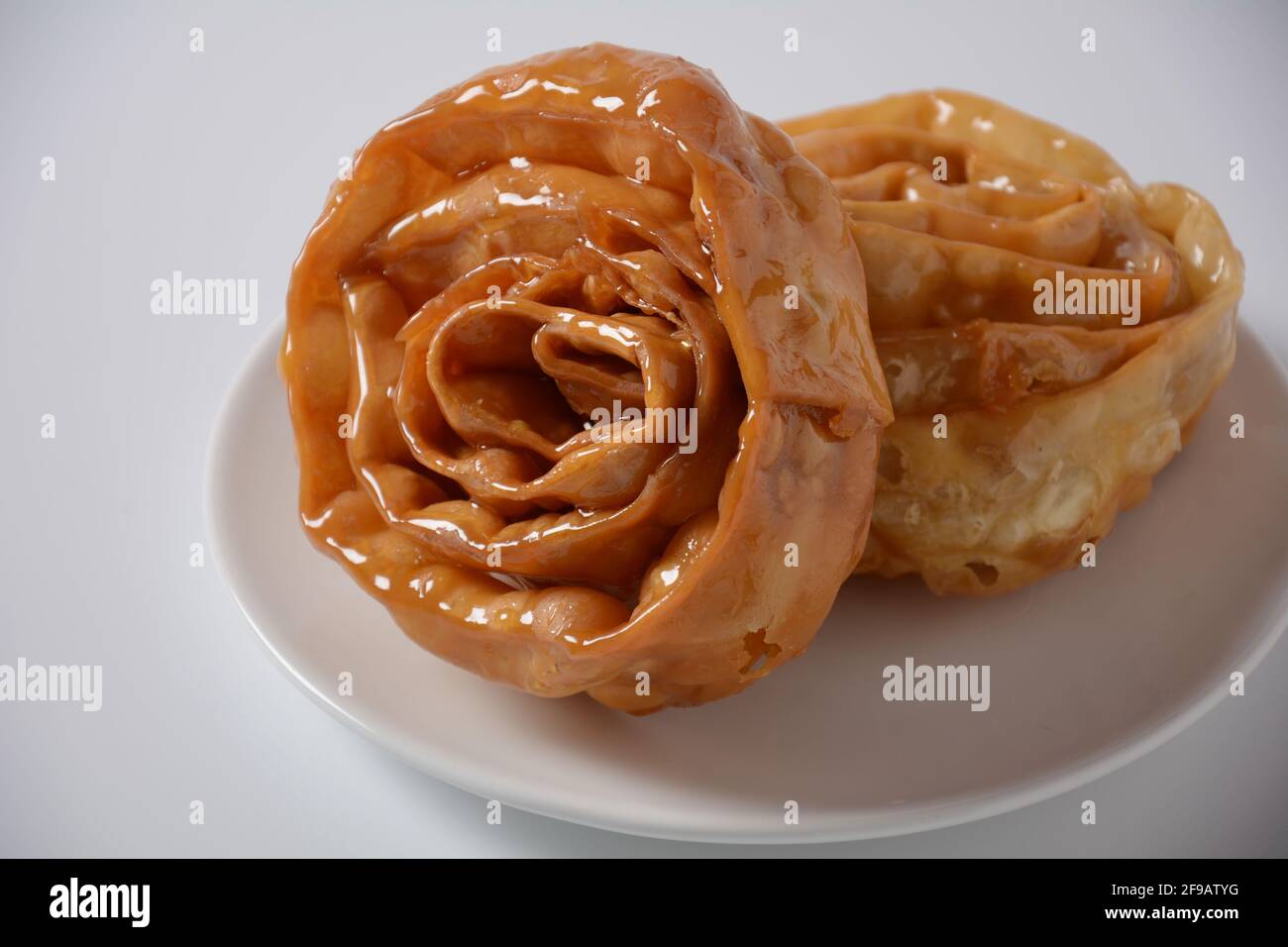 Fresh baked chebakia for ramadan. Chebakia moroccan pastries. Made of ...