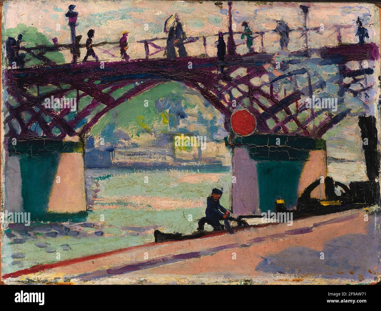 Pont des Arts, 1908-1911 Stock Photo - Alamy
