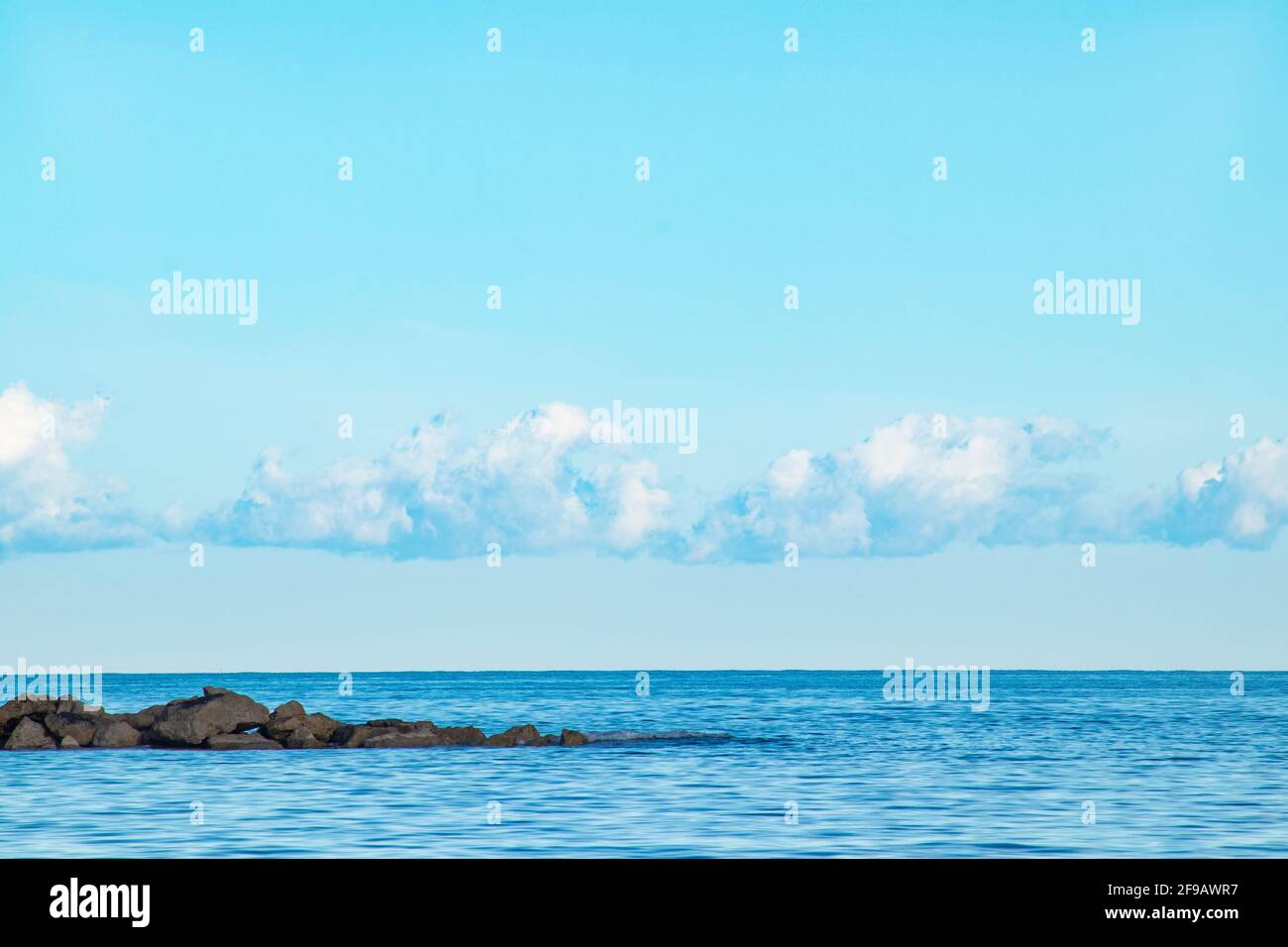 The beach of city of Pescara, Abruzzo, Italy Stock Photo - Alamy