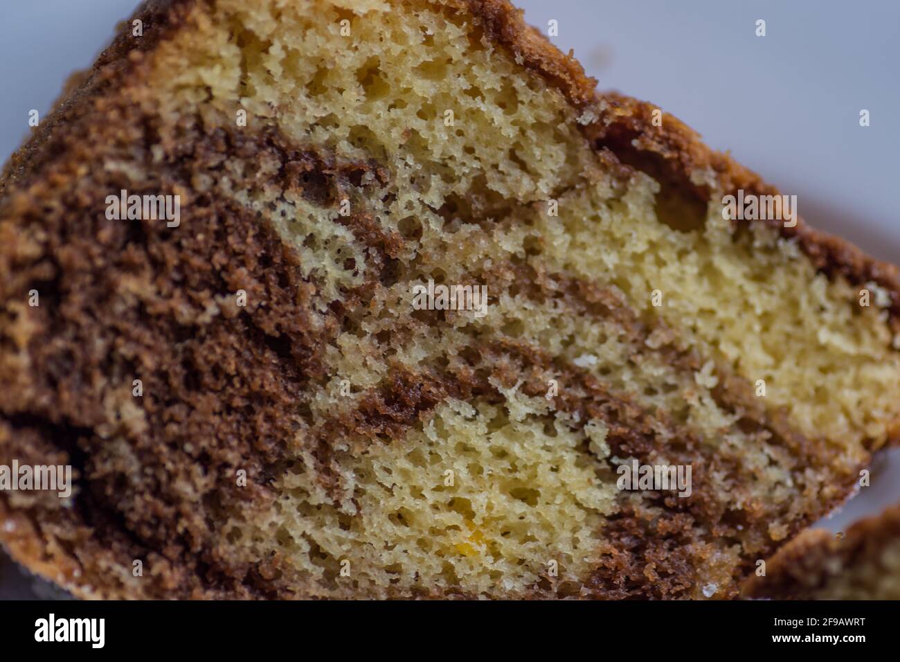 soft fluffy delicious cake at birthday Stock Photo - Alamy