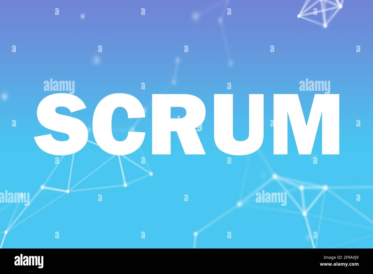 Word scrum on a blue background with constellations Stock Photo - Alamy