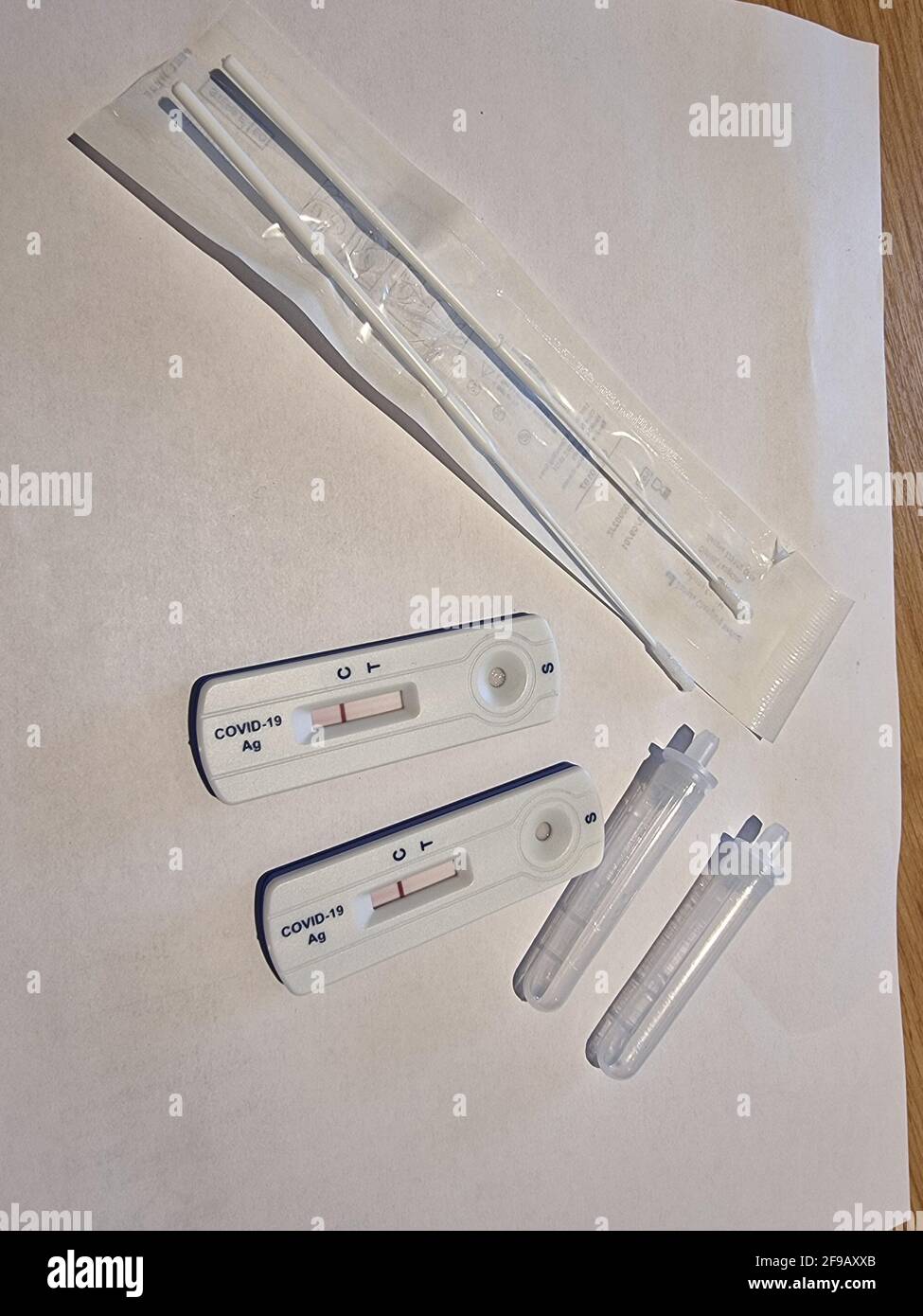 Negative test result by using rapid test device for COVID-19, novel ...