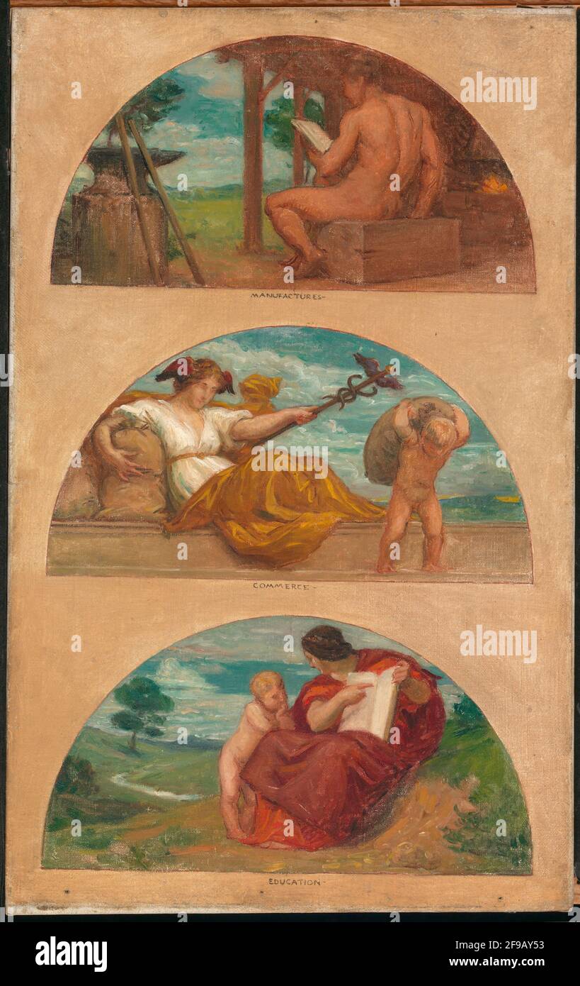 American progress painting hi-res stock photography and images - Alamy