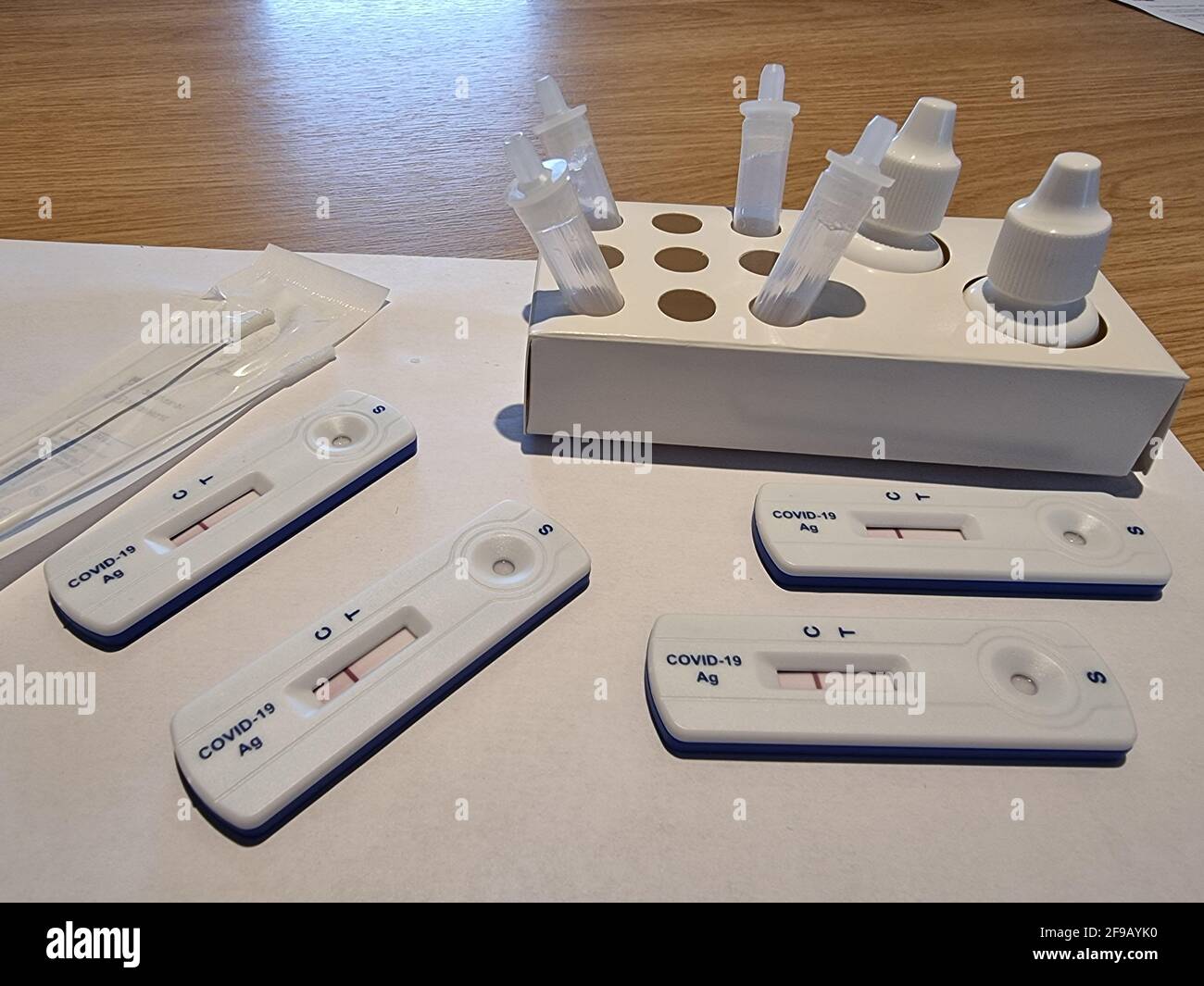 Negative test result by using rapid test device for COVID-19, novel ...