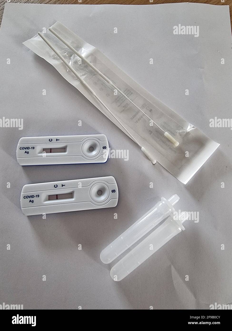 Negative test result by using rapid test device for COVID-19, novel ...