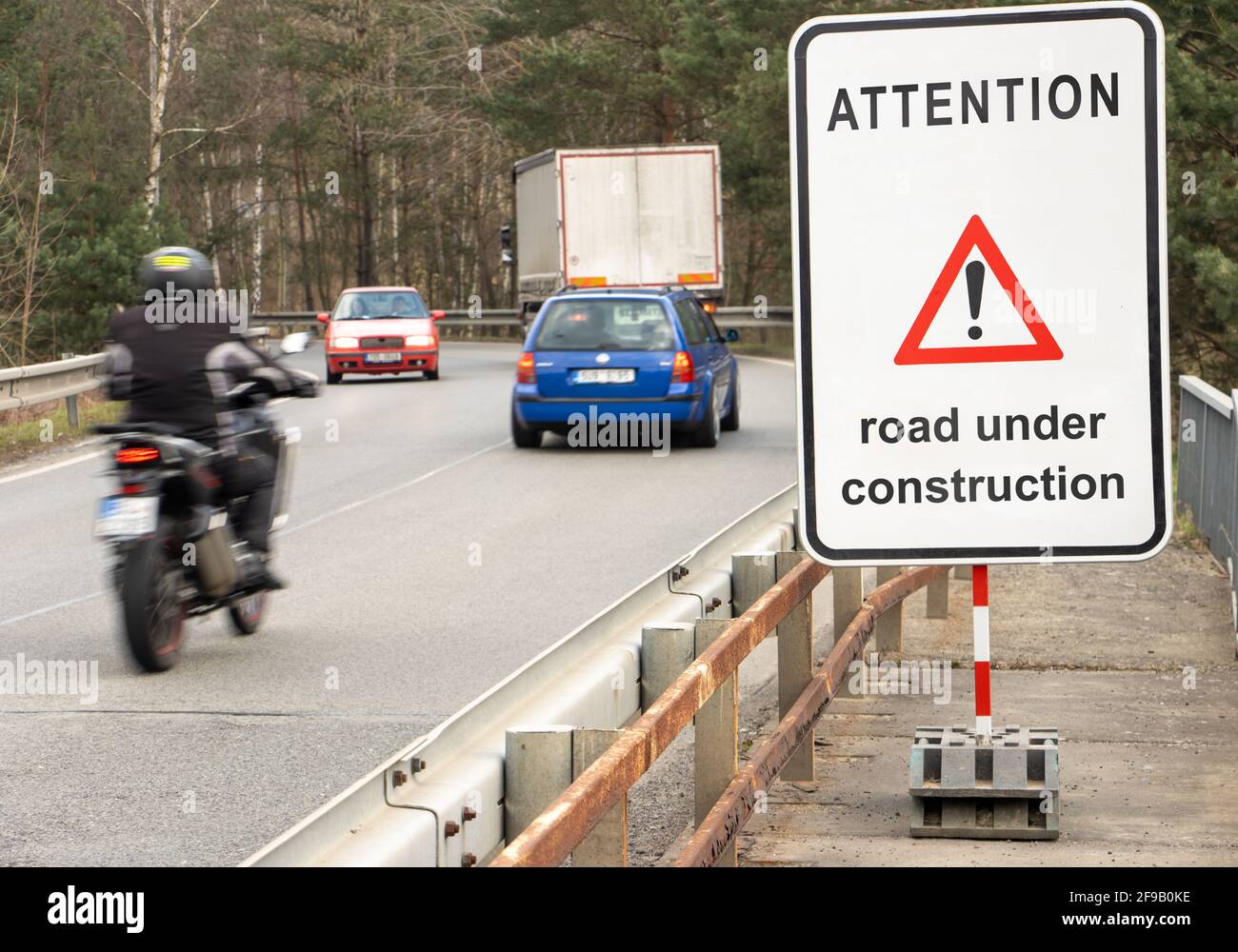 Billboard warning symbol hi-res stock photography and images - Alamy