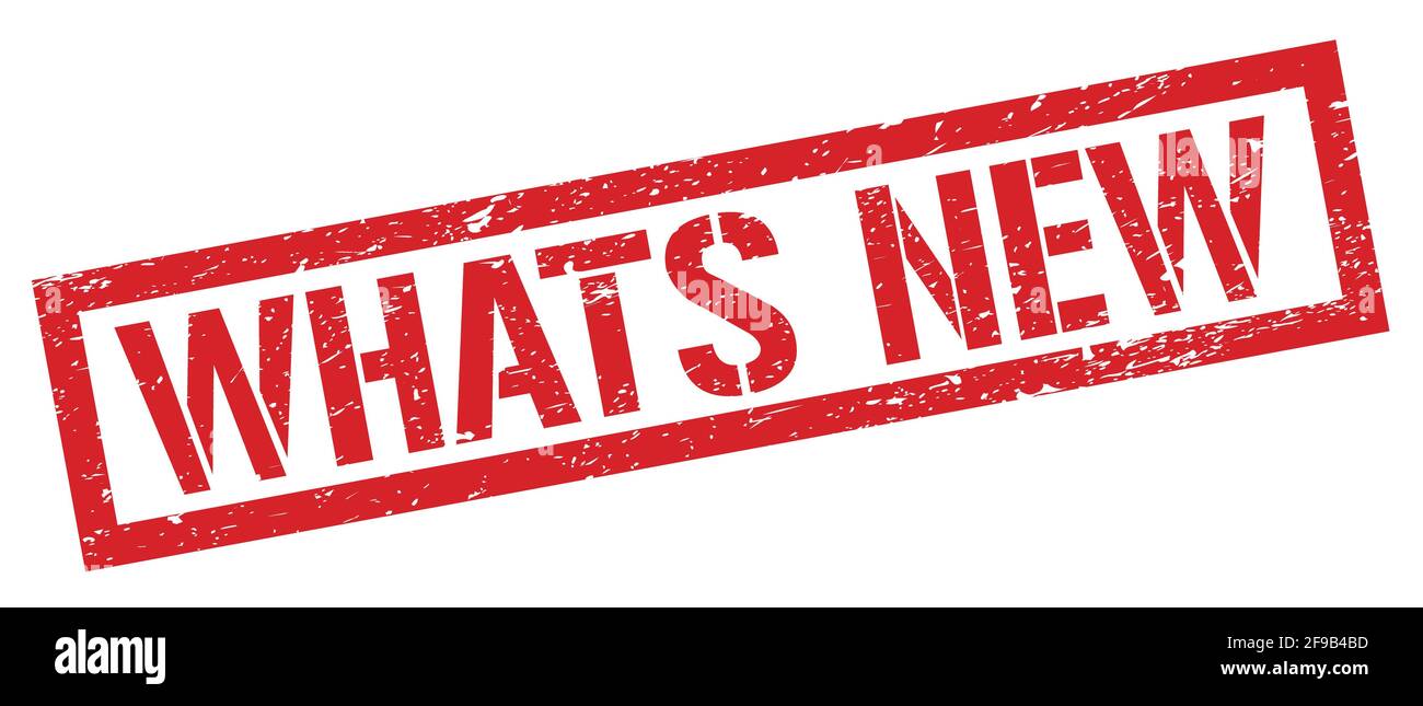 Whats new word High Resolution Stock Photography and Images - Alamy