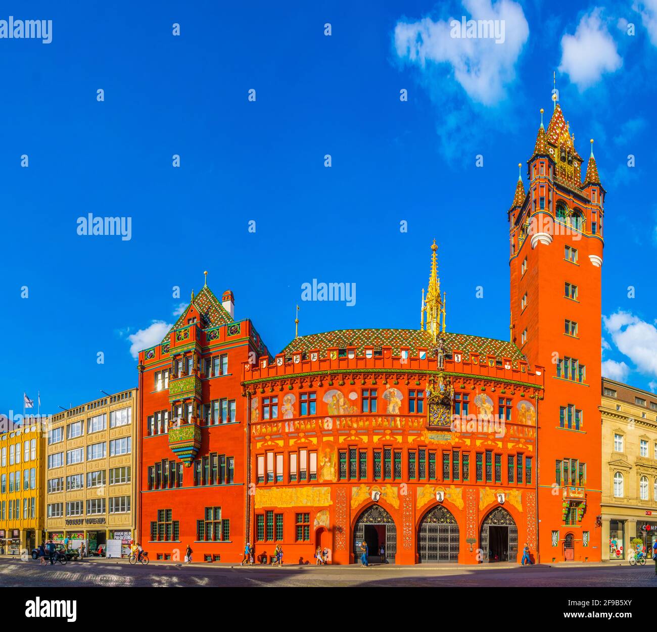 Town hall clock basel switzerland hi-res stock photography and images ...