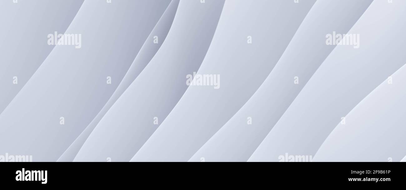 abstract white organic geometric shape 3d render illustration Stock ...