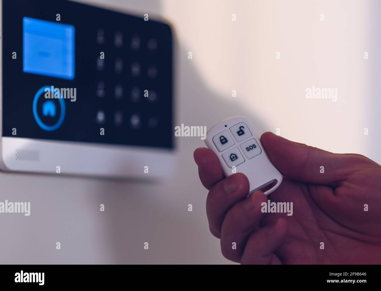 Arming the alarm hi-res stock photography and images - Alamy