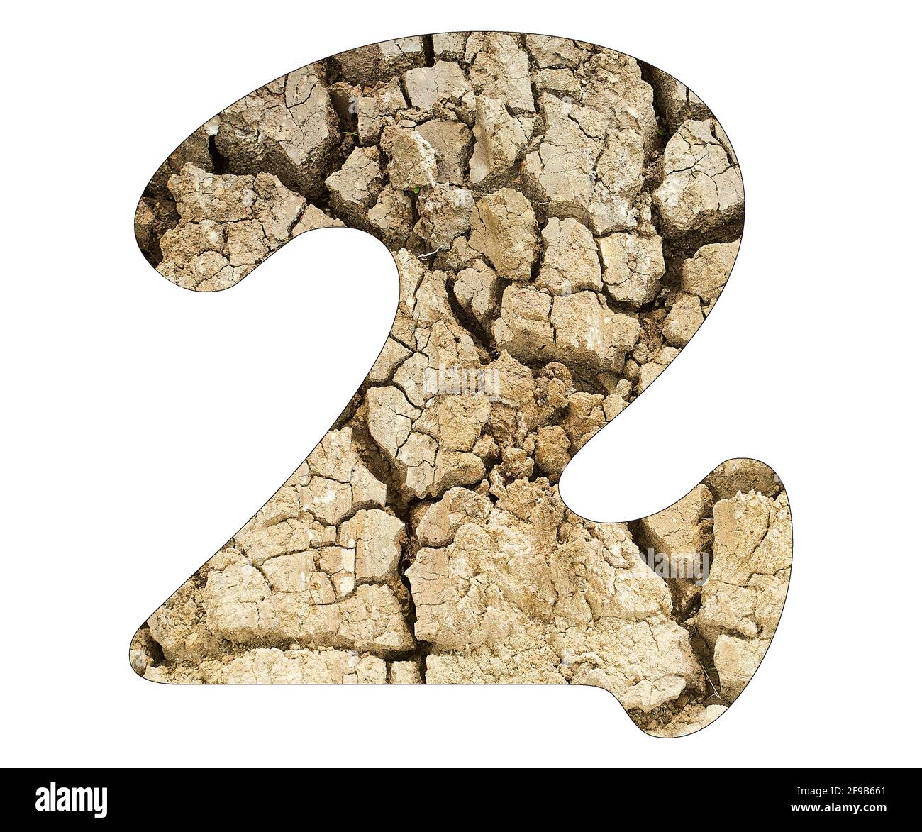 Number 1 - Arid land detail Stock Photo - Alamy