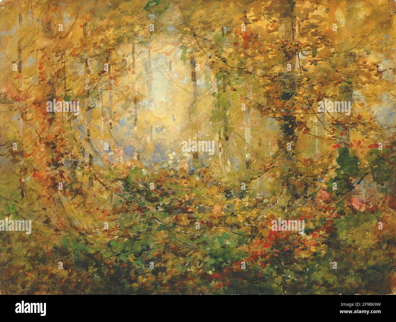 Painting autumn 1920s hi-res stock photography and images - Alamy