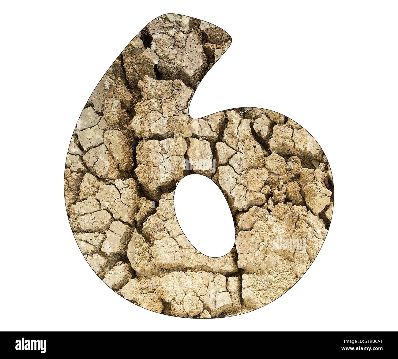 Number 1 - Arid land detail Stock Photo - Alamy