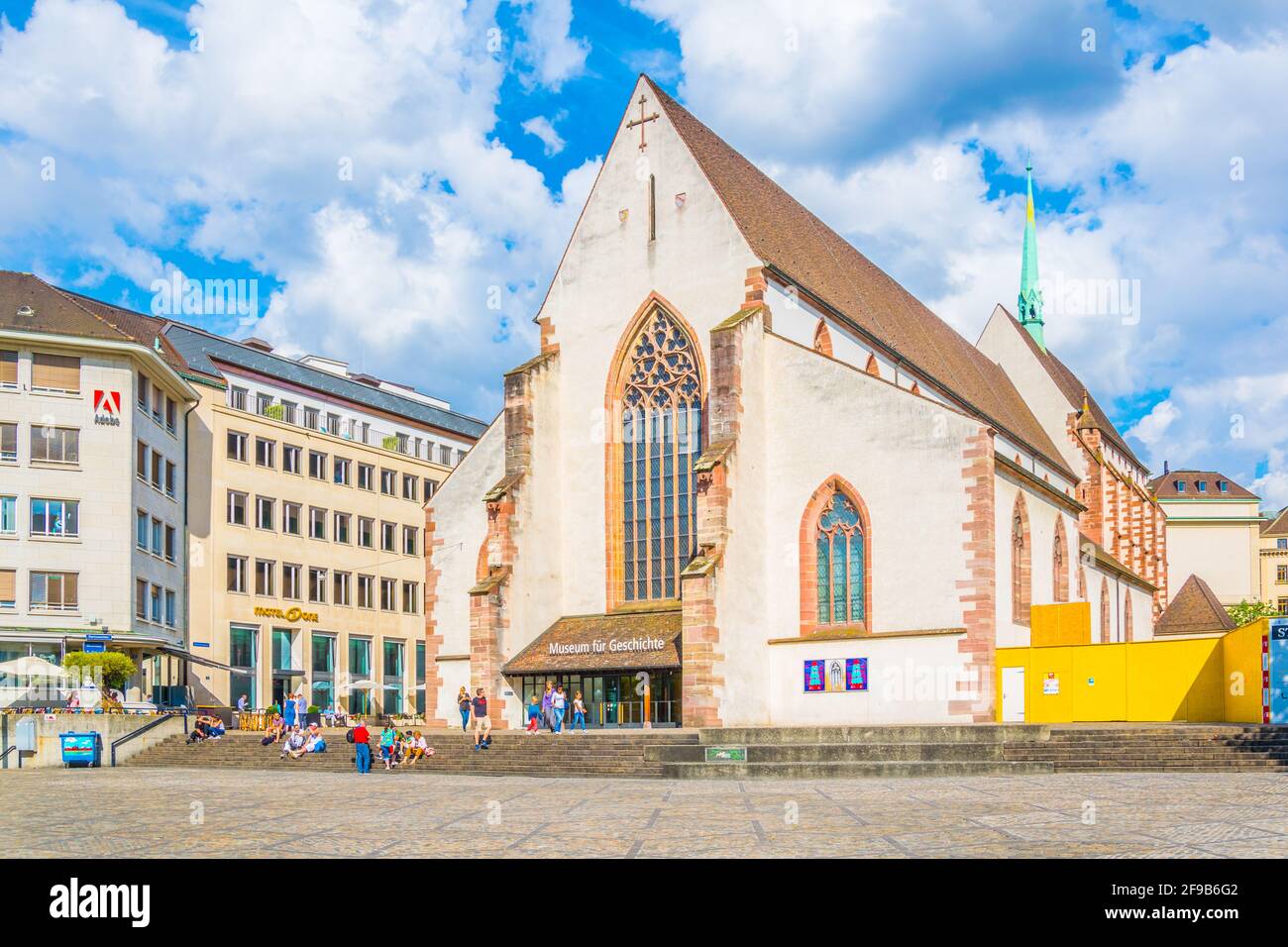 Basel historical museum barfuesserkirche hi-res stock photography and ...