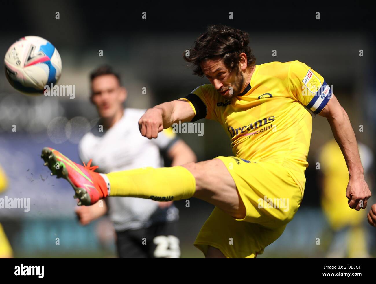 Wycombe Wanderers' Joe Jacobson during the Sky Bet Championship match ...
