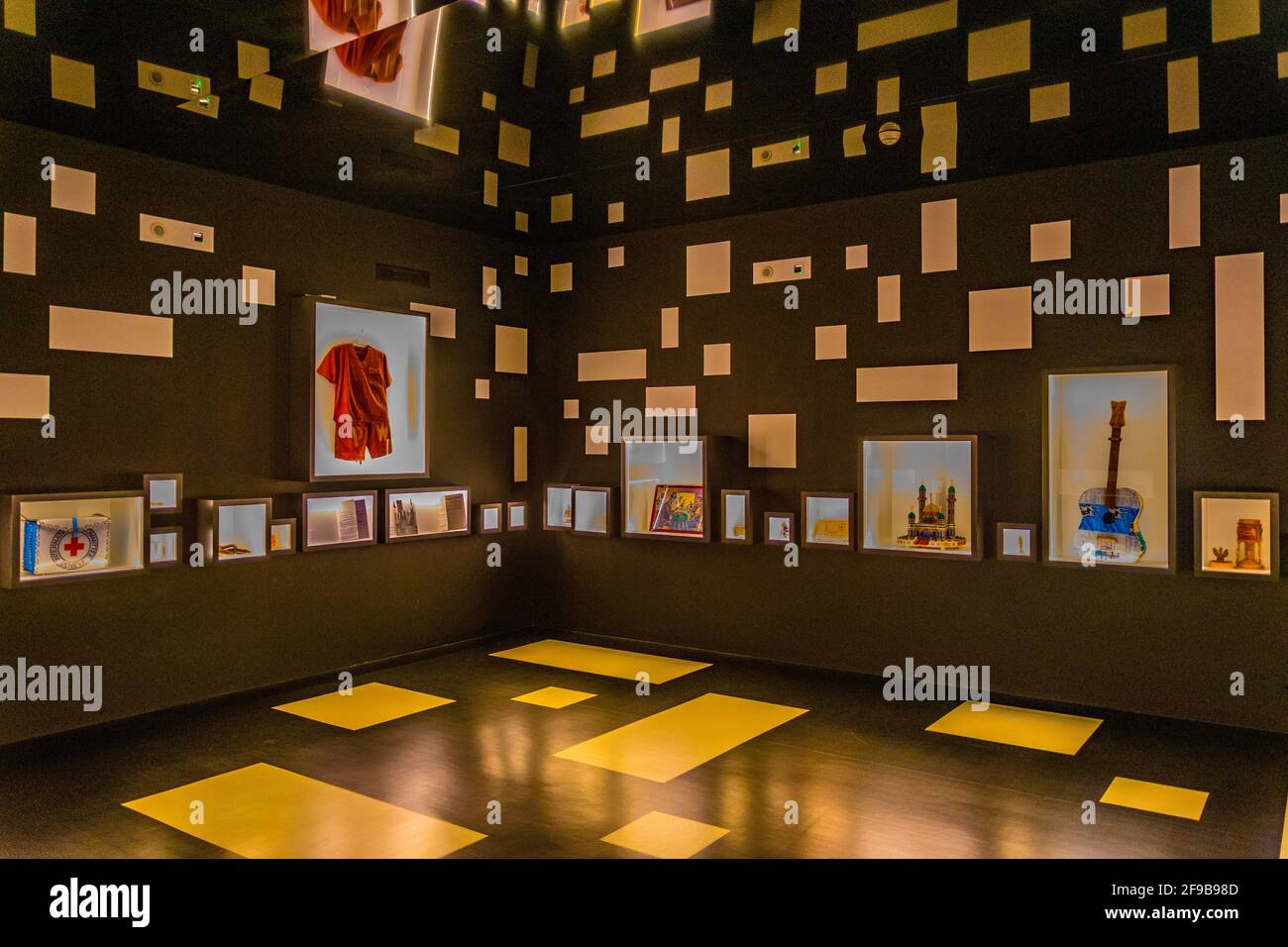 GENEVA, SWITZERLAND, JULY 20, 2017: Interior of the International Red ...