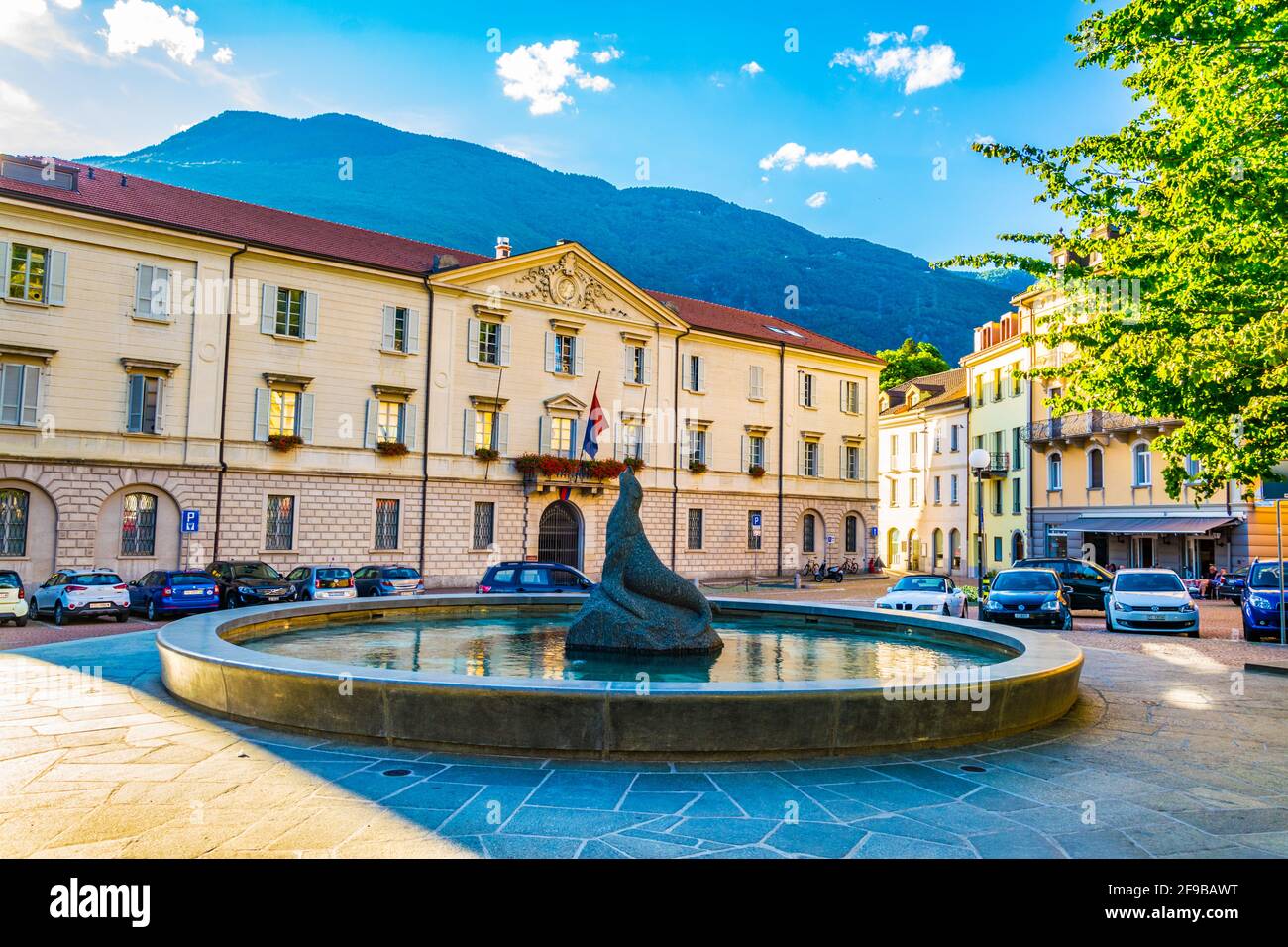 Bellinzona style hi-res stock photography and images - Alamy
