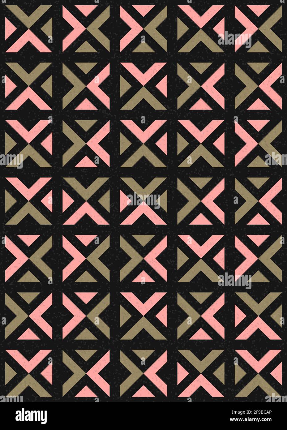 Abstract Geometrical generative computational art illustration Stock ...