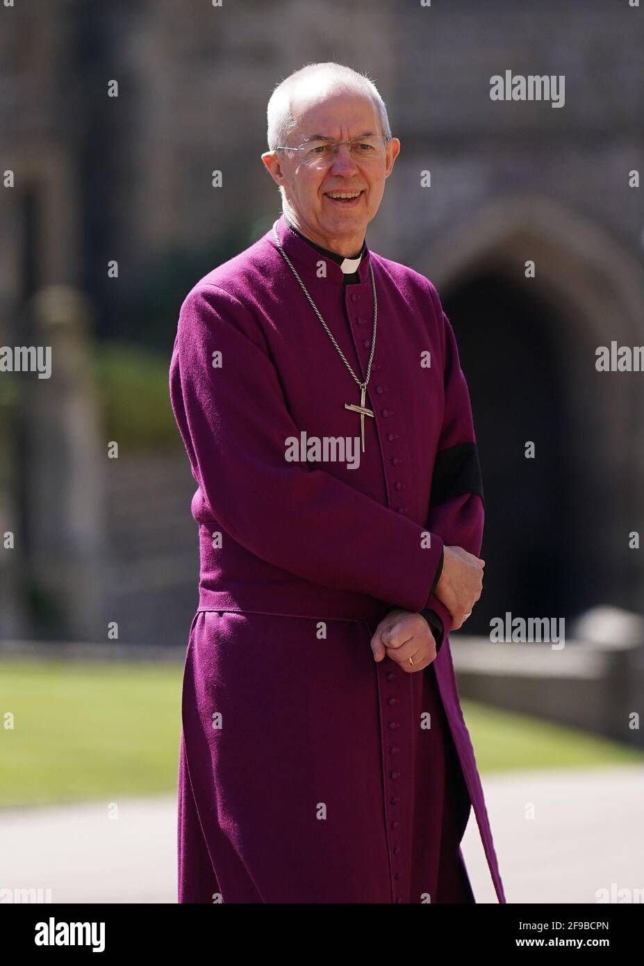 The Archbishop of Canterbury Justin Welby at Windsor Castle, Berkshire ...