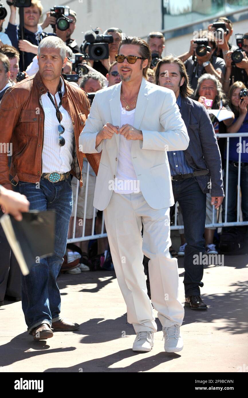 Cannes, France. 16 May 2011 Photocall for film The Tree of Life during ...