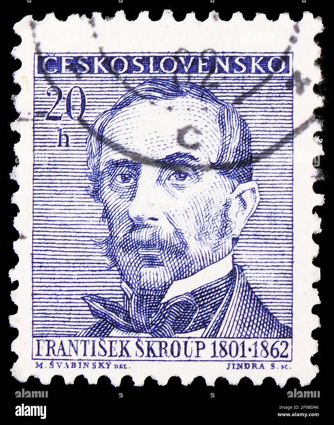 MOSCOW, RUSSIA - SEPTEMBER 24, 2019: Postage stamp printed in ...