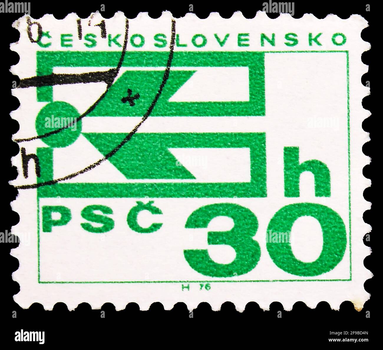 MOSCOW, RUSSIA - SEPTEMBER 24, 2019: Postage stamp printed in ...