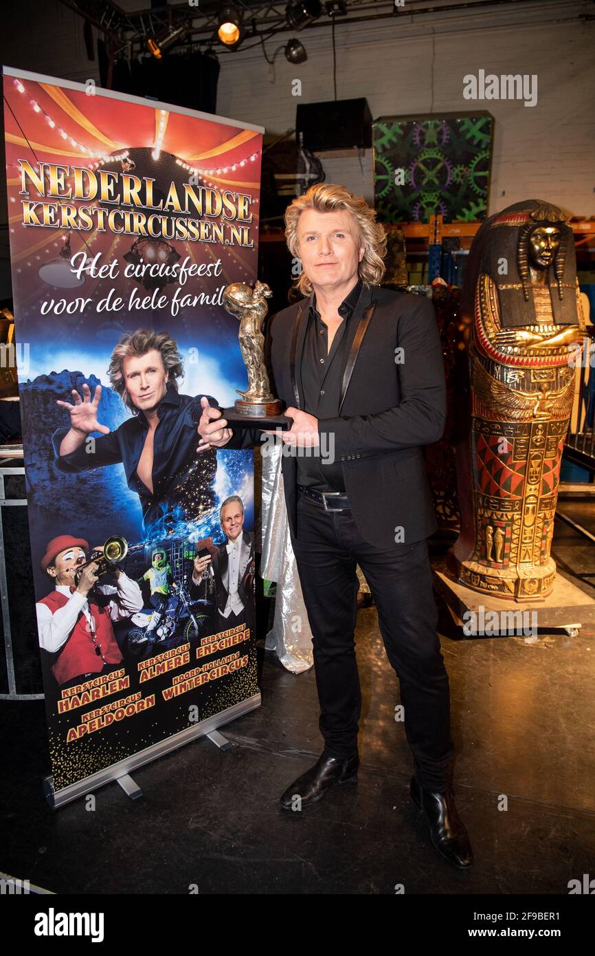 Portrait of magician Hans Klok in IJmuiden, the Netherlands. (Photo by ...