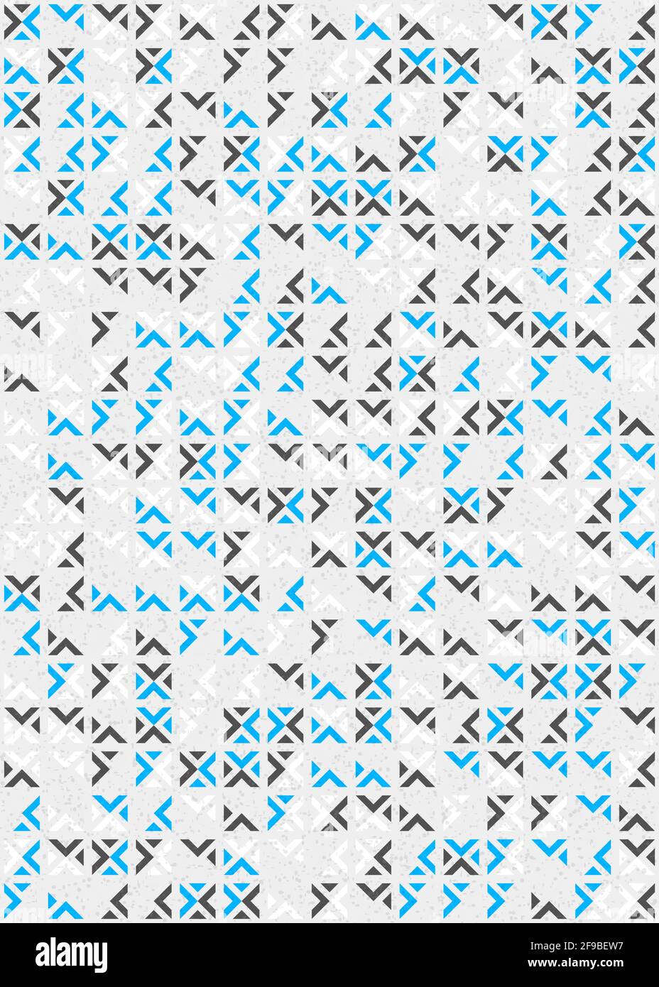 Abstract Geometrical generative computational art illustration Stock ...