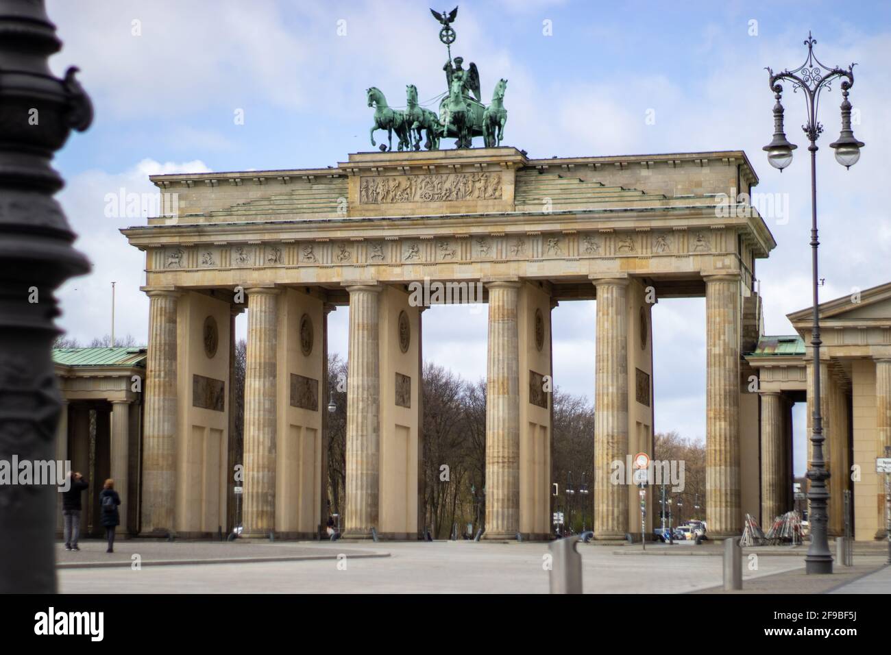 Old Berlin Gate in Brandenburg, Germany Stock Photo - Alamy