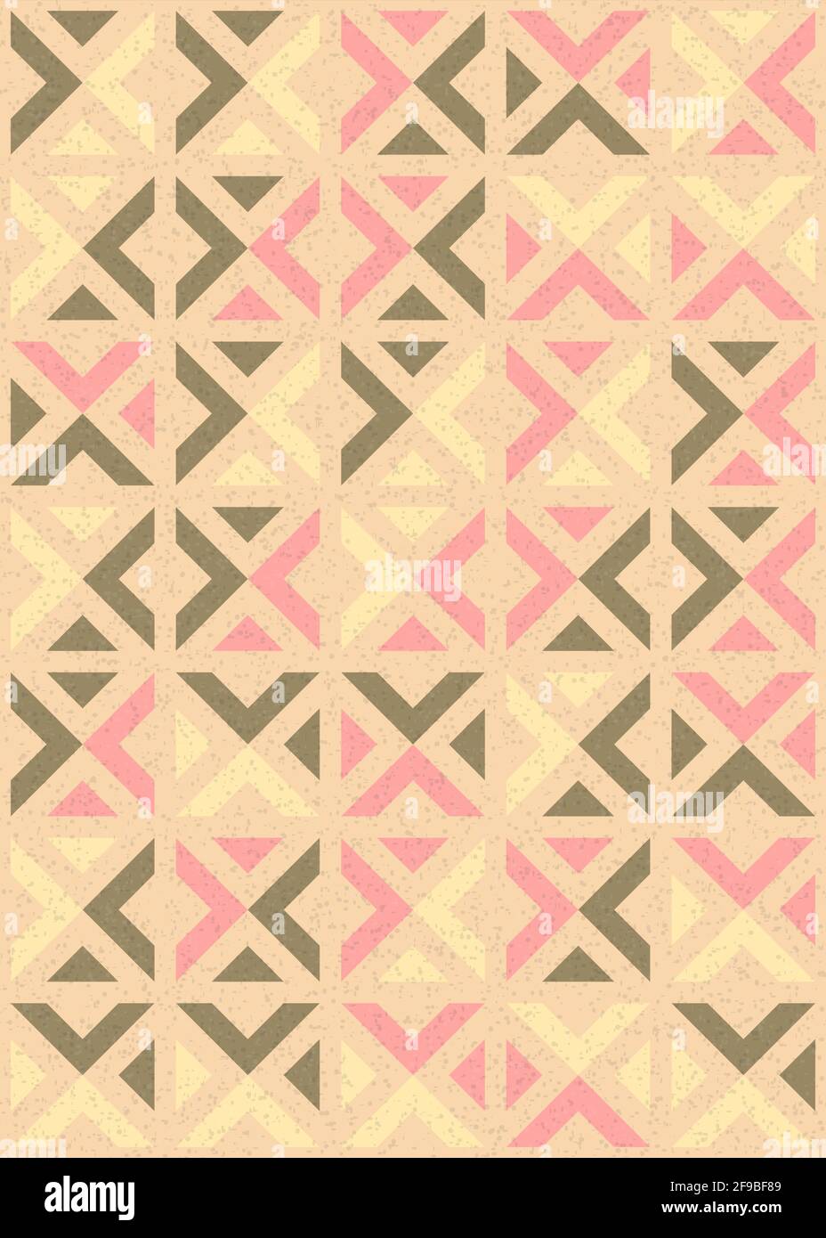 Abstract Geometrical generative computational art illustration Stock ...