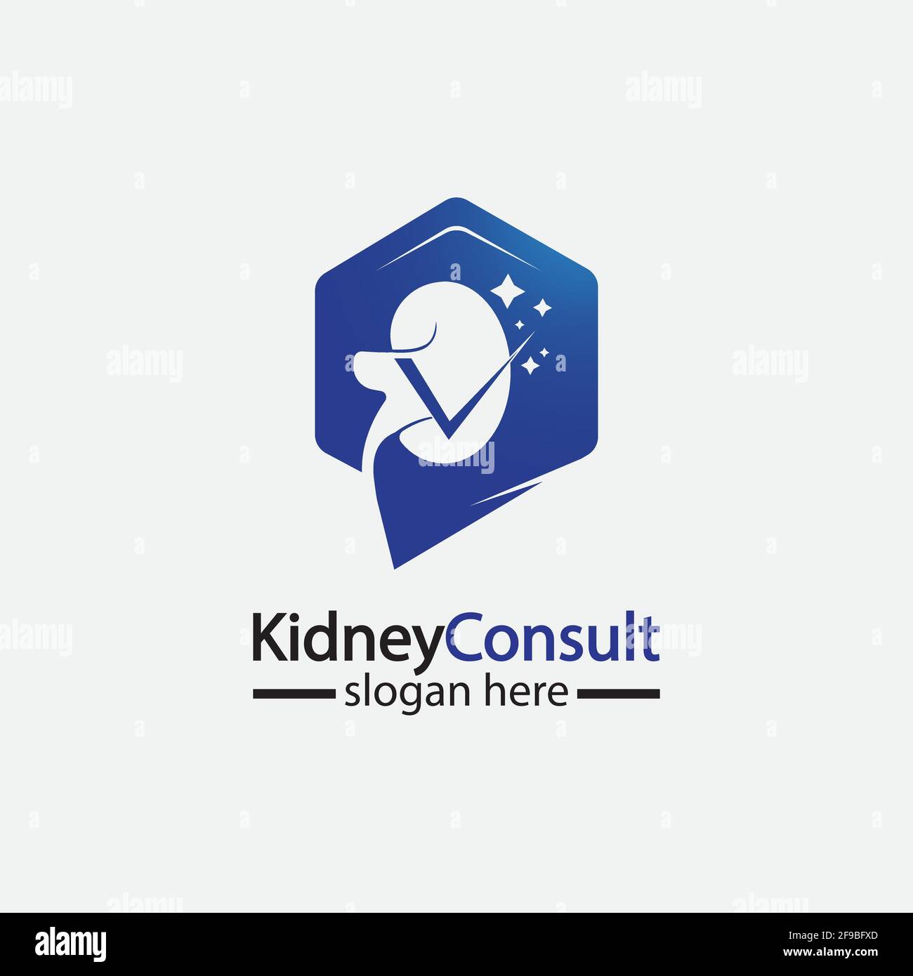 Kidney Consult logo designs concept vector, Kidney Healthcare logo ...