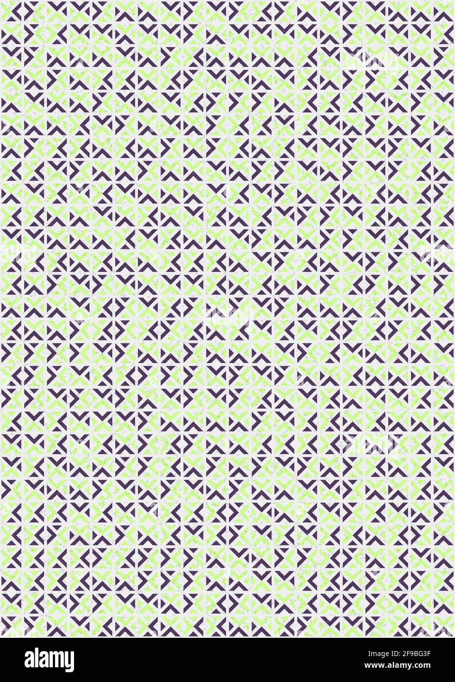 Abstract Geometrical generative computational art illustration Stock ...