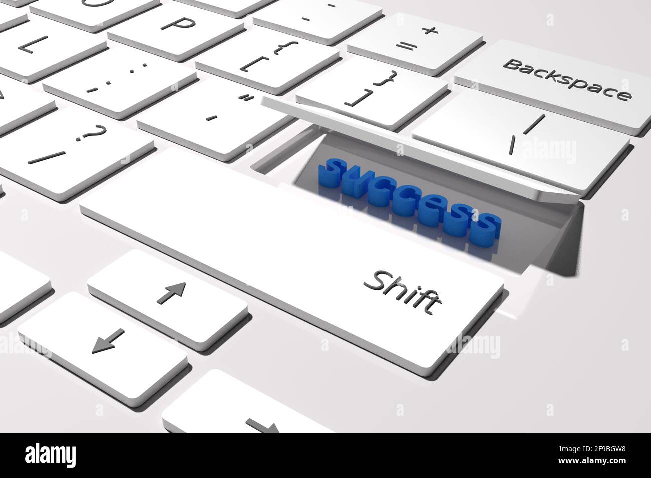 Keyboard 3d hi-res stock photography and images - Alamy