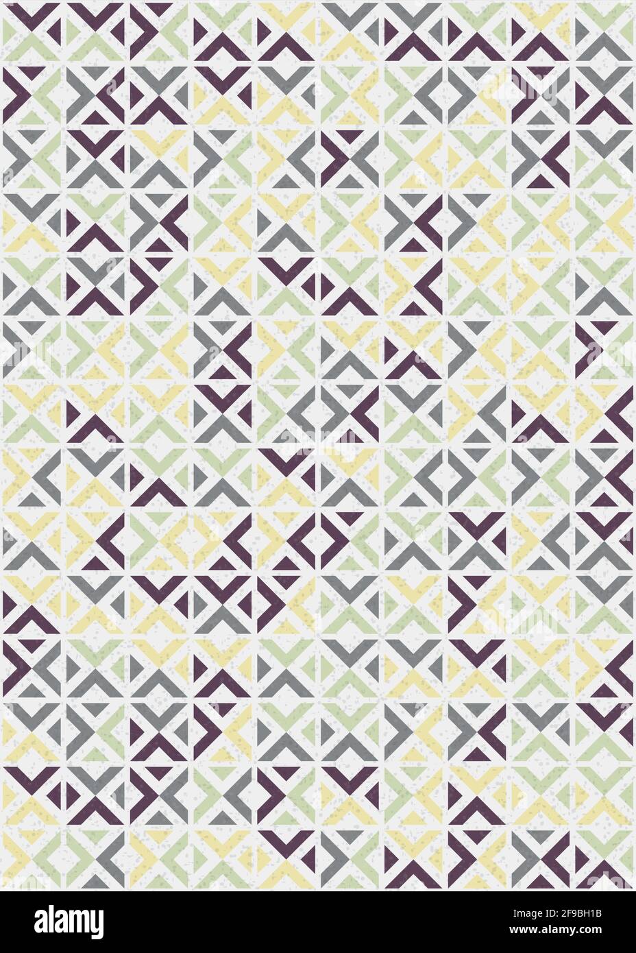 Abstract Geometrical generative computational art illustration Stock ...