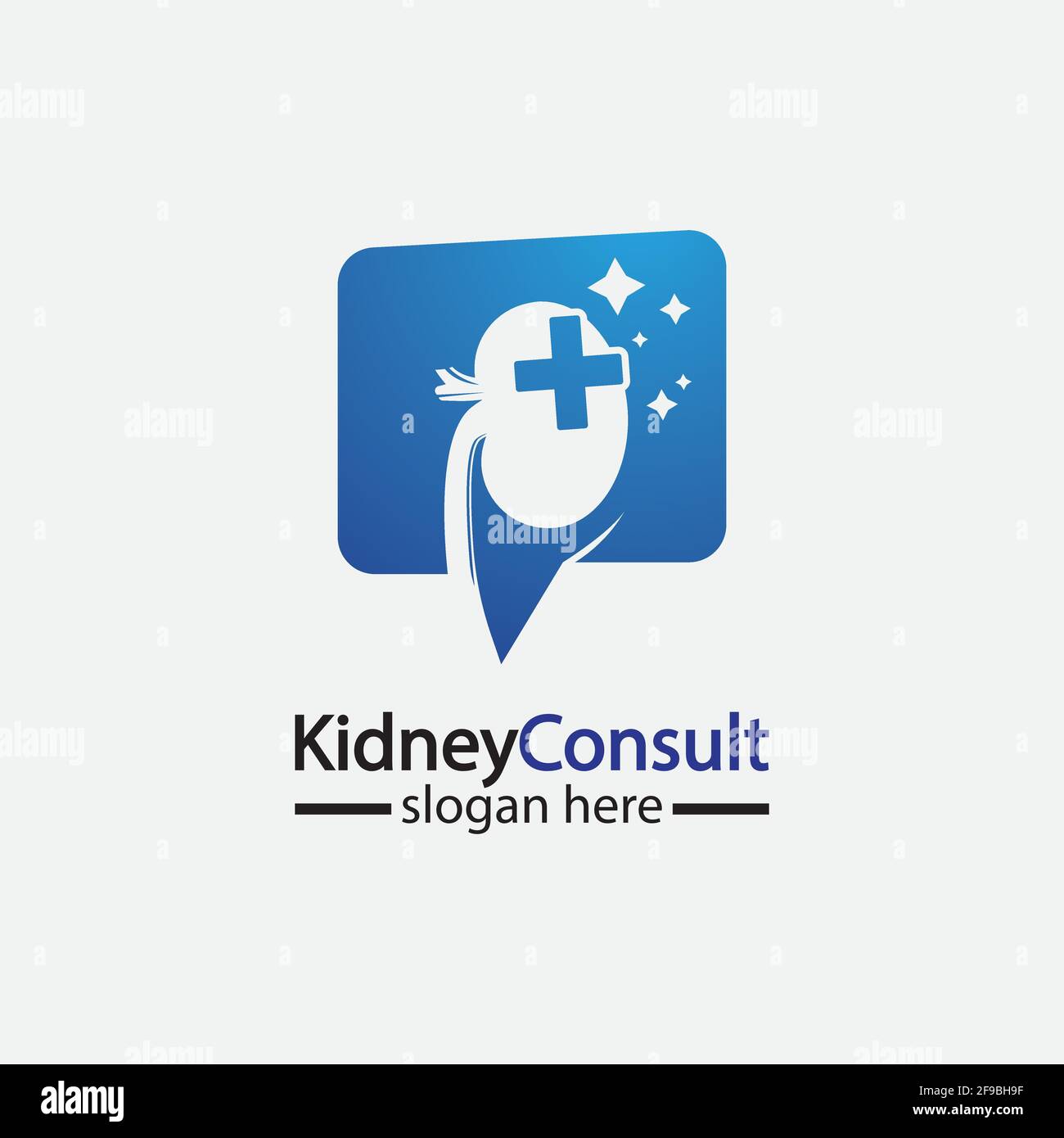 Kidney Consult logo designs concept vector, Kidney Healthcare logo ...