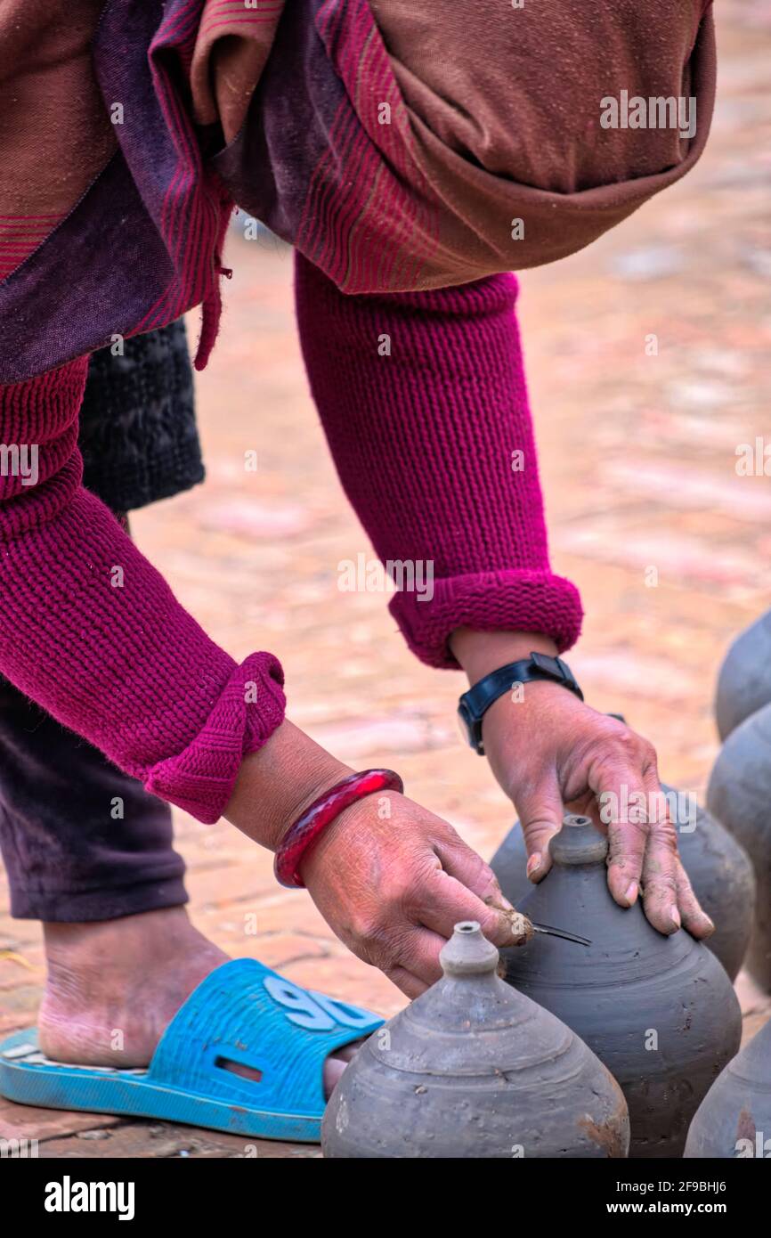 In area around durbar square hi-res stock photography and images - Alamy