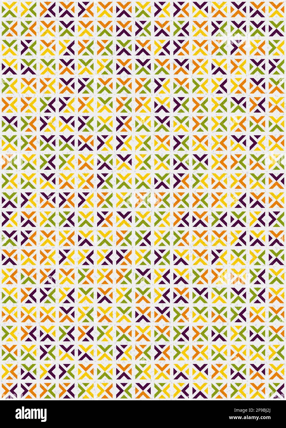 Abstract Geometrical generative computational art illustration Stock ...