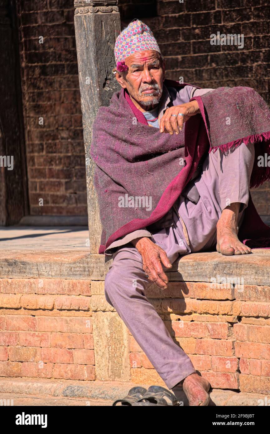 Faces of Nepal Taken @Kathmandu, Nepal Stock Photo - Alamy